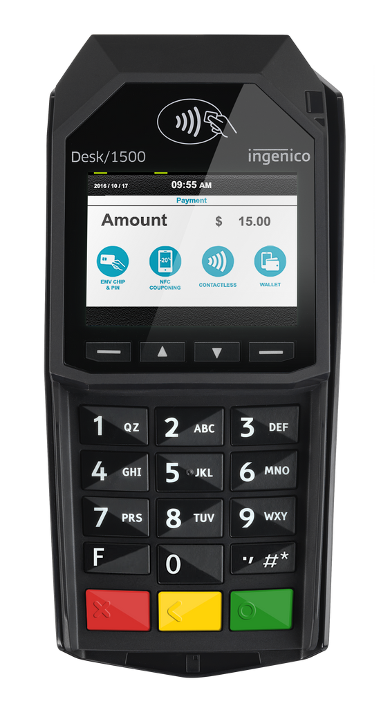 Ingenico Desk/1500 Smart PinPad (PPD34311368C) | CardMachineOutlet.com